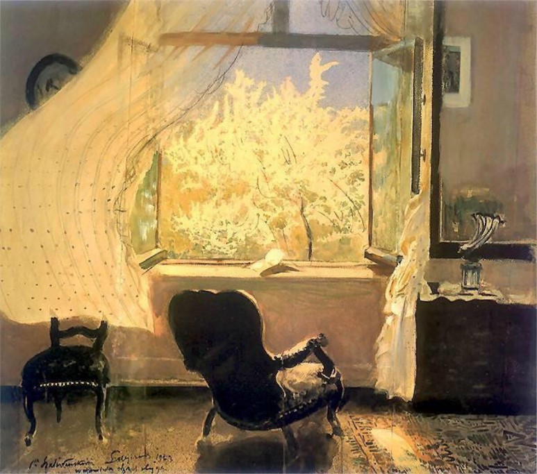 [김수정의 우아한 한 장] 미세먼지(Leon Wyczółkowskii)