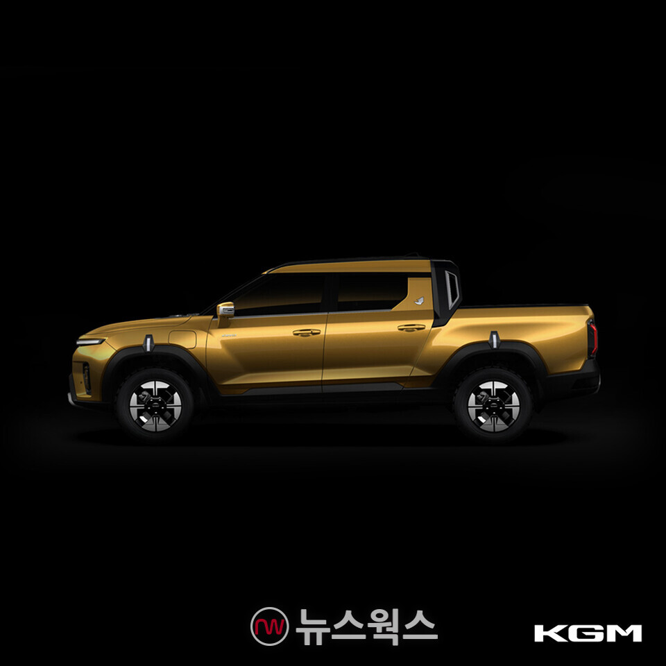 KGM, 픽업 통합브랜드 '무쏘' 출범…첫 모델 '무소 EV' 1분기 출시